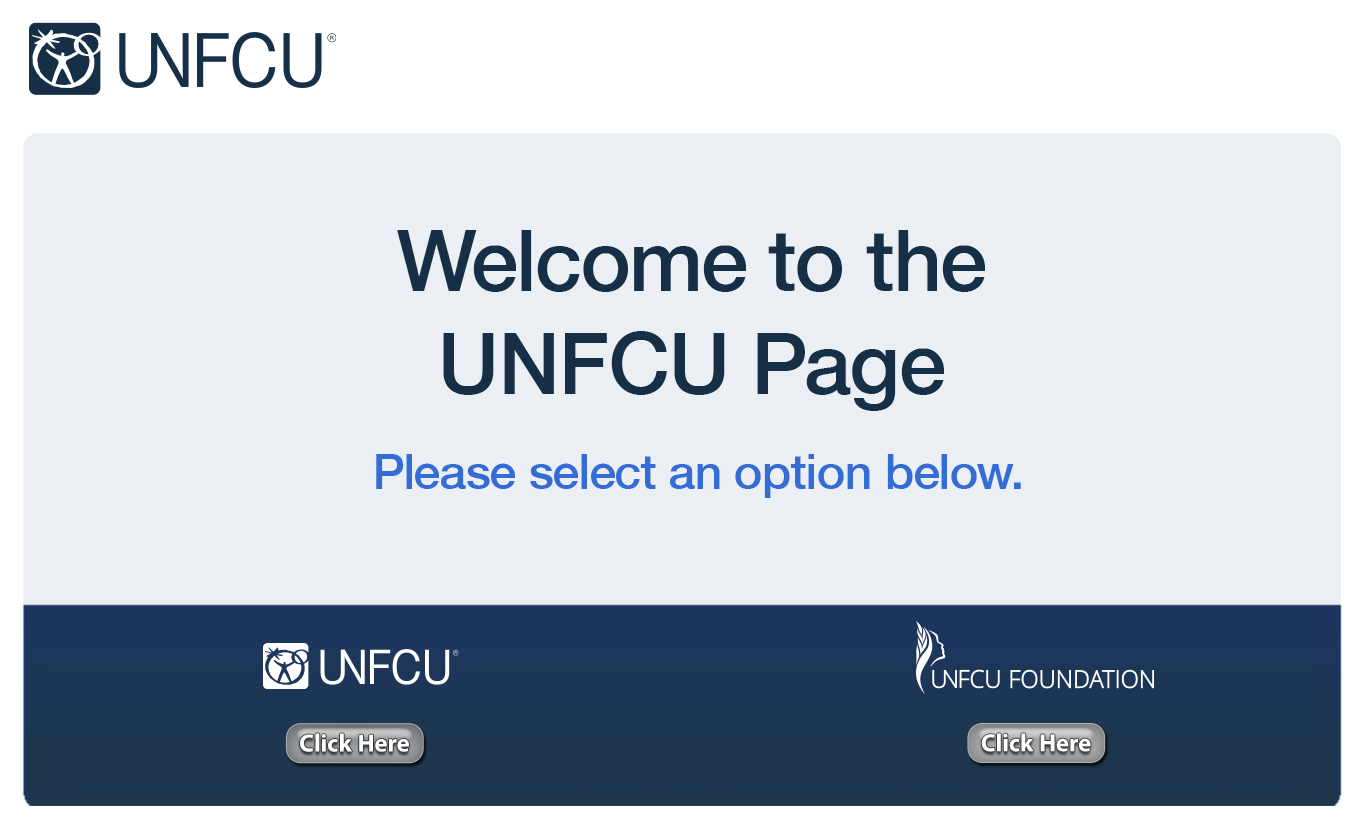 Welcome to the UNFCU Portal Page!
