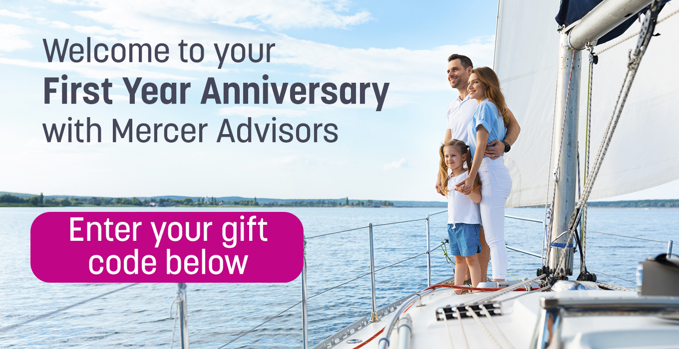 Welcome to The Mercer First Year Anniversary Gift Store